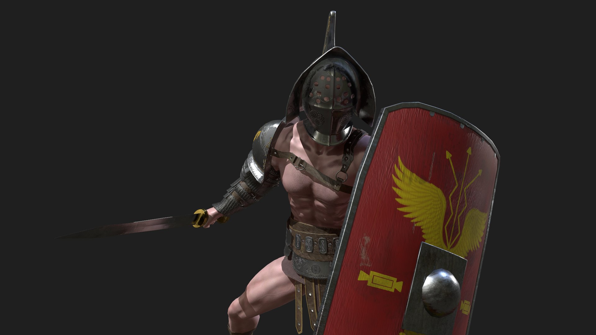 Gladiator Collection Model - TurboSquid 2100258