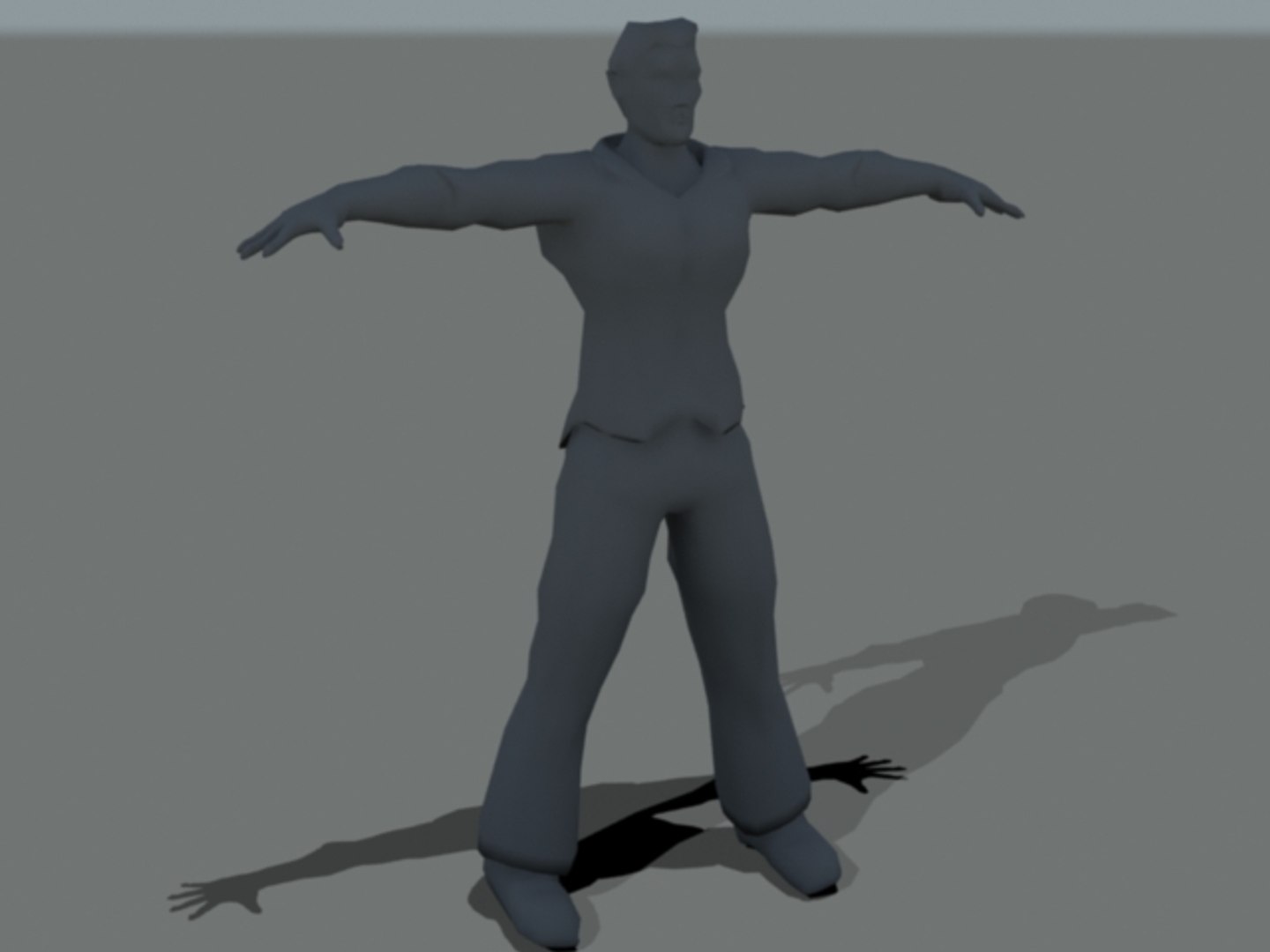 3d Model Male Character Rigged