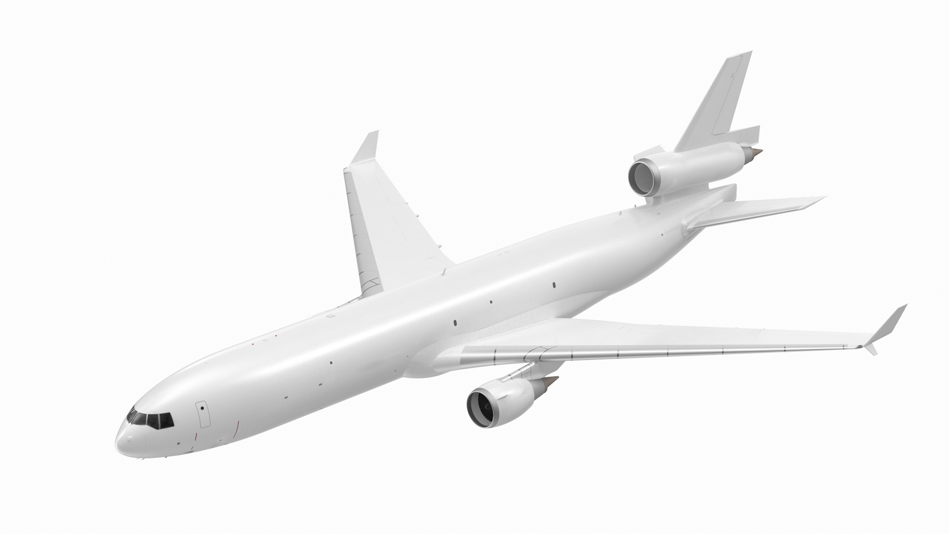 3D McDonnell Douglas MD11 Tri Jet Wide Body Airliner Flight ...