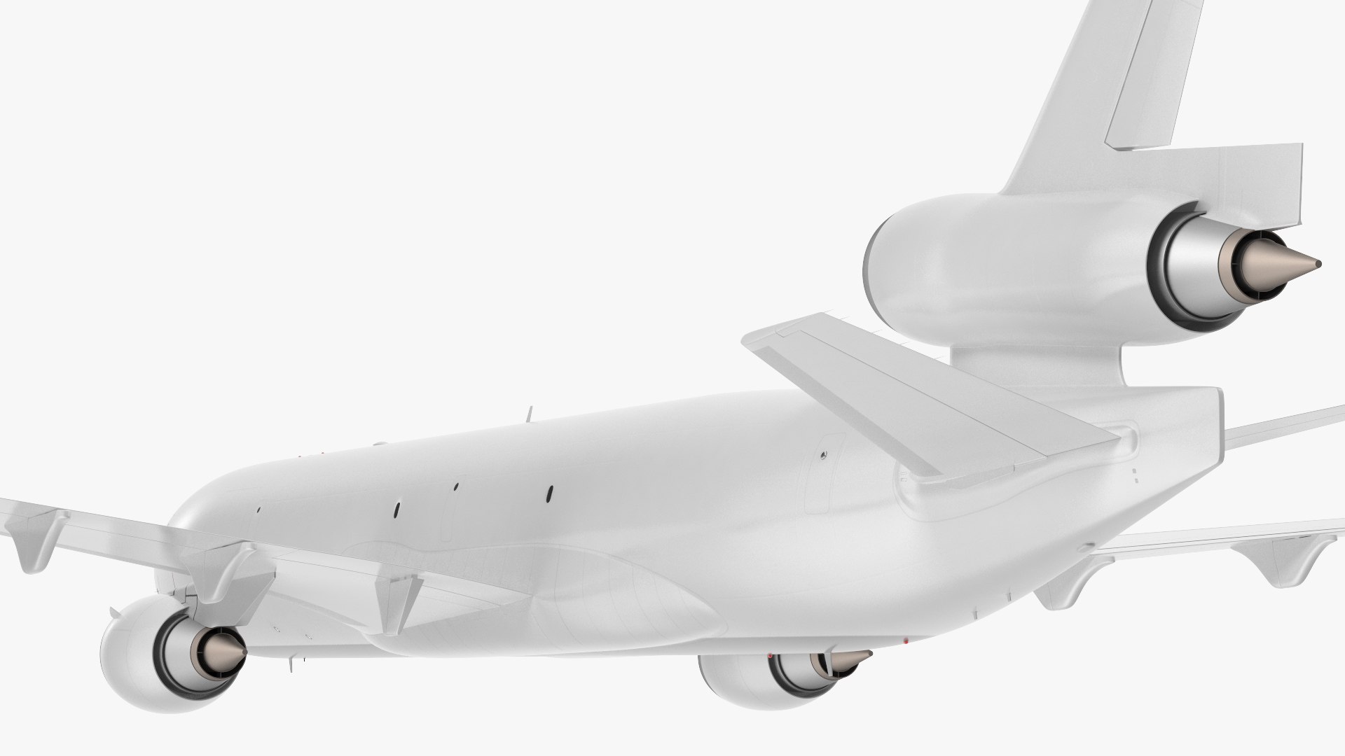 3D McDonnell Douglas MD11 Tri Jet Wide Body Airliner Flight ...