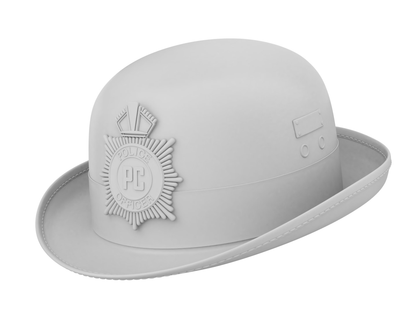 3D Police Woman Hat - TurboSquid 2152642