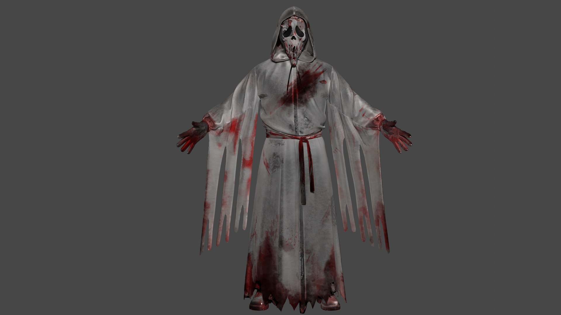 Ghost Face 3D - TurboSquid 2418008
