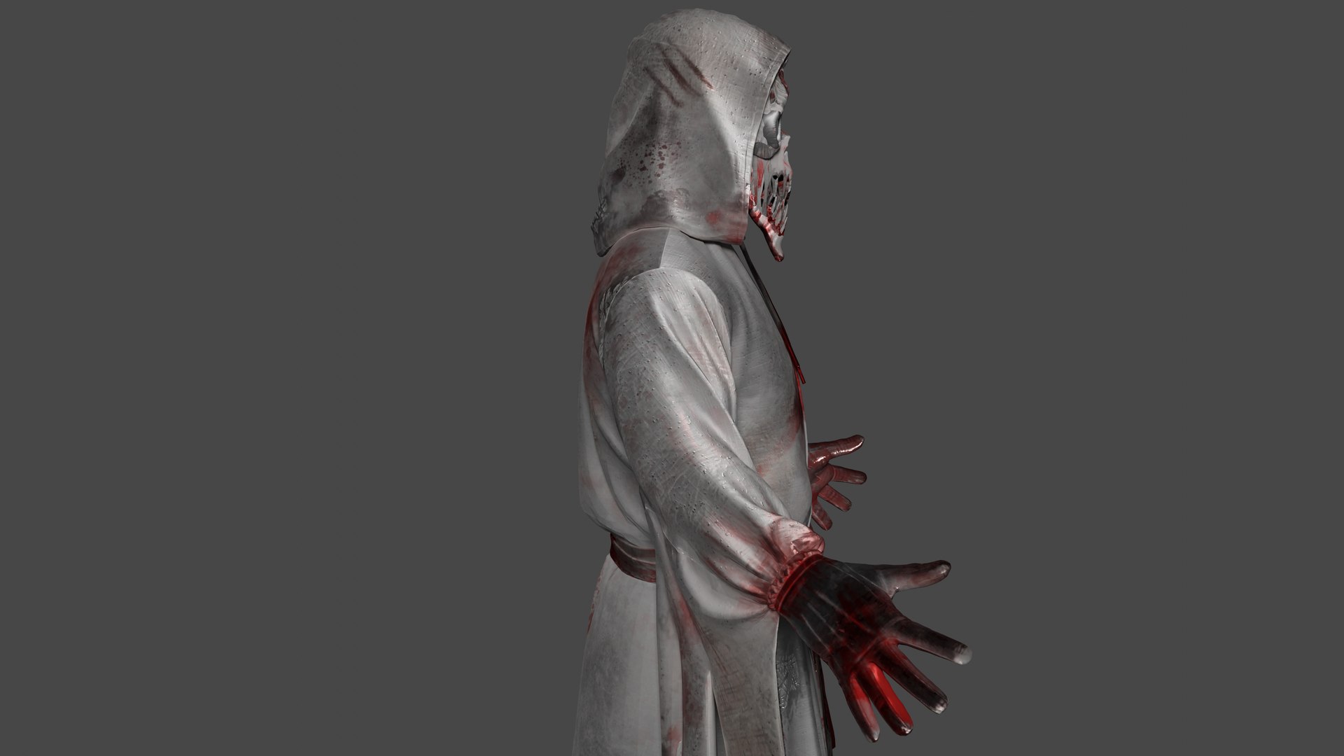 Ghost Face 3D - TurboSquid 2418008