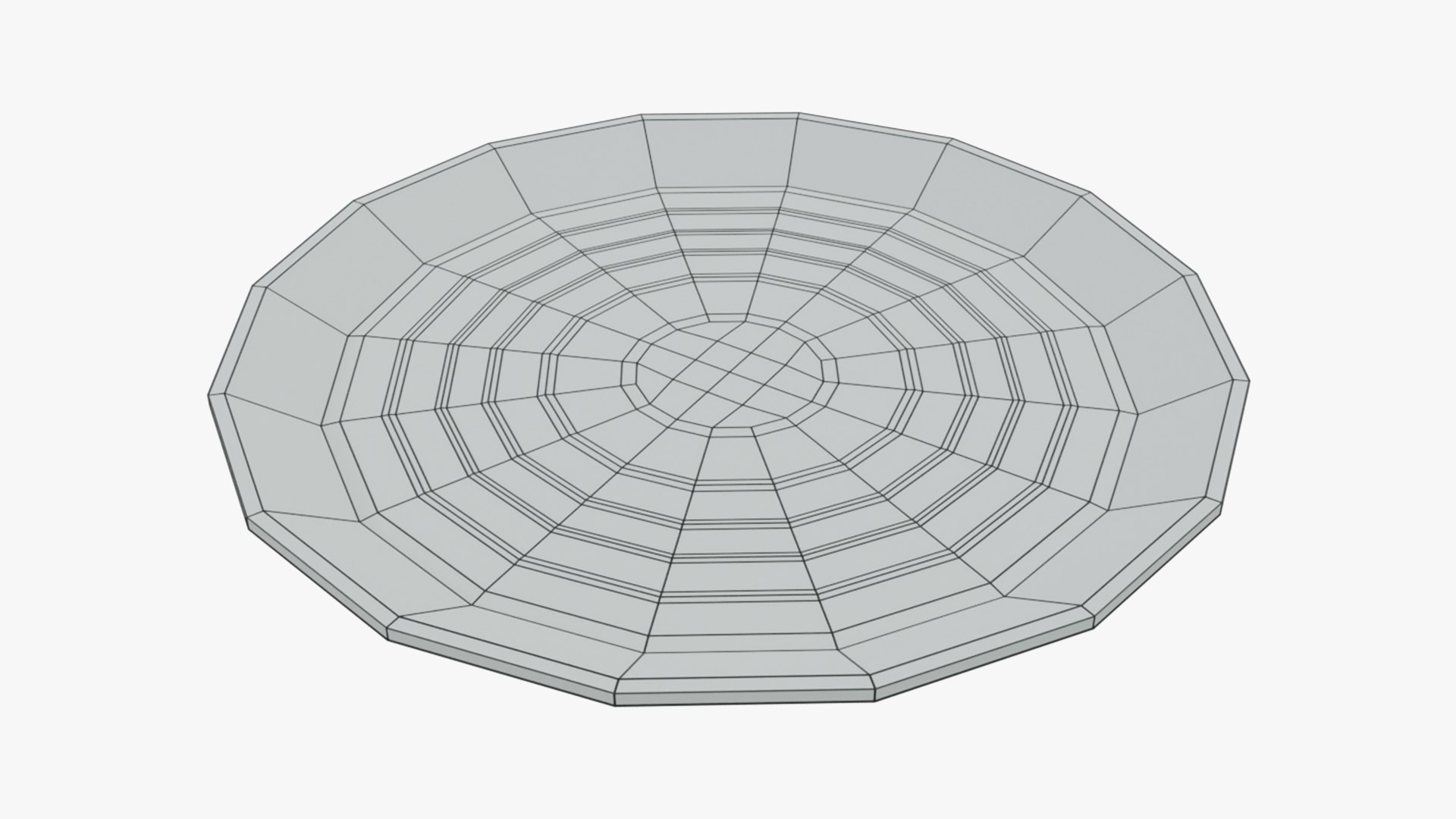 Ceramic Plate With Rings 3D Model - TurboSquid 1984834