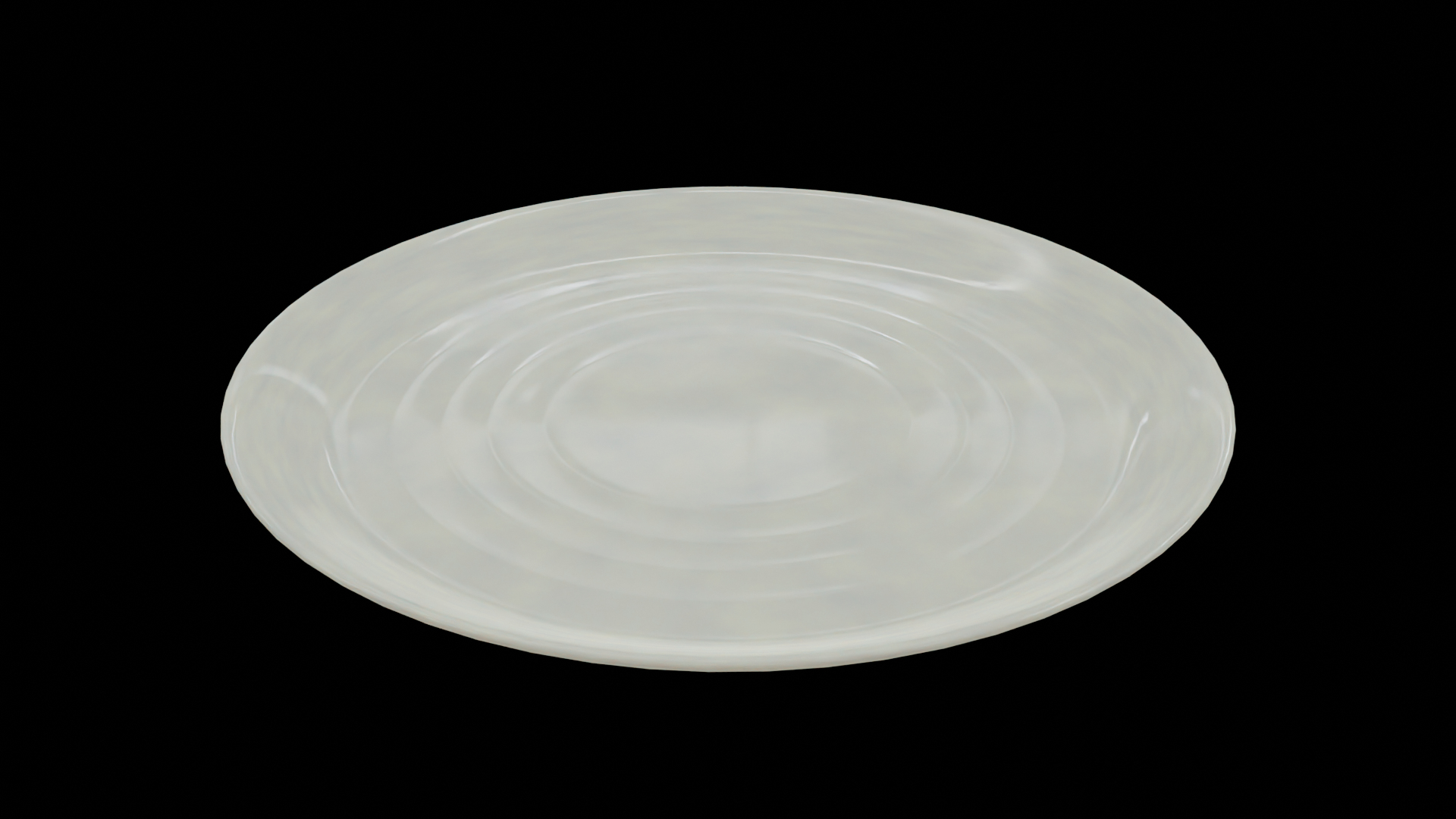 Ceramic Plate With Rings 3D Model - TurboSquid 1984834