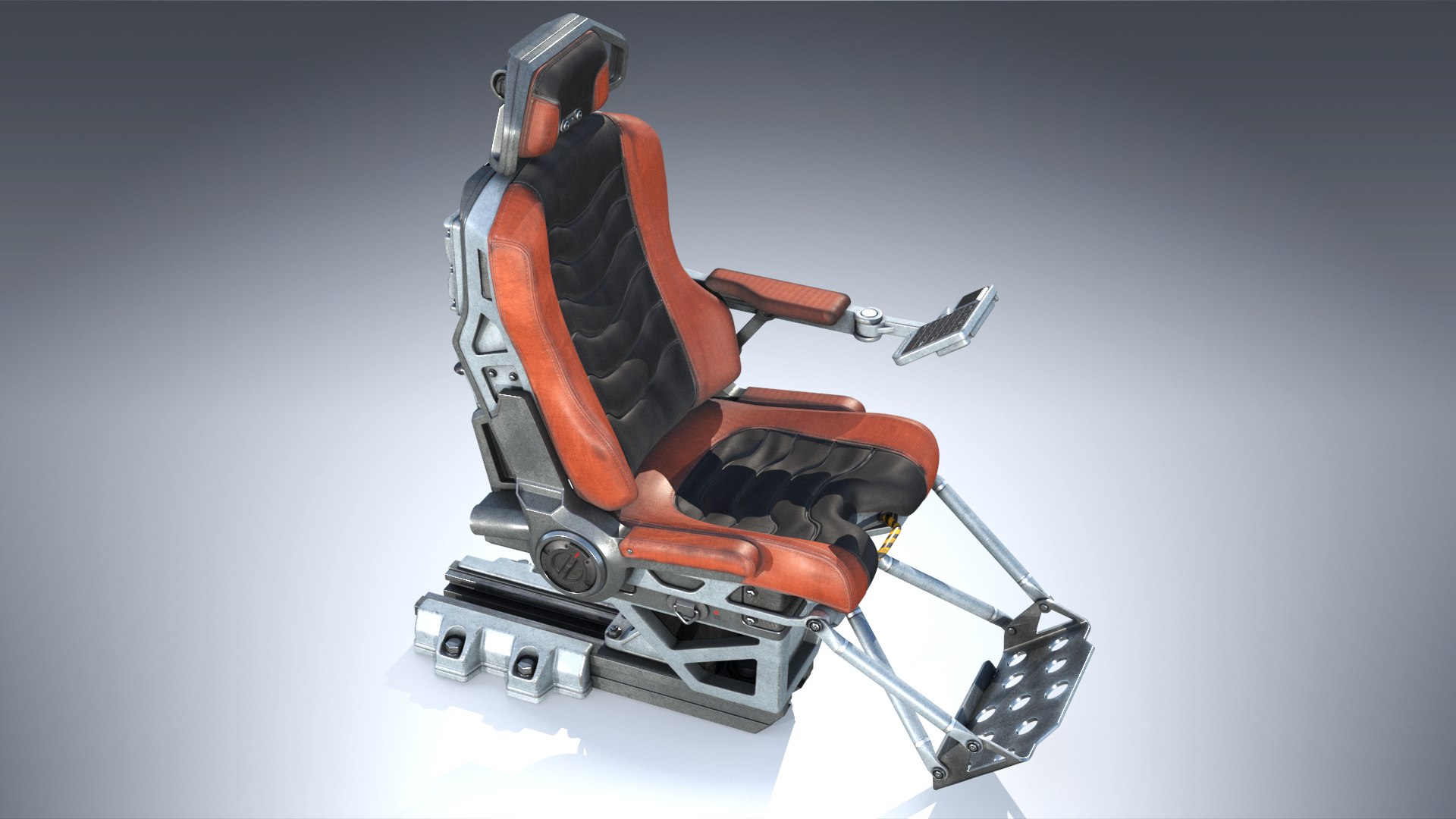 3D Pilot Seat - TurboSquid 1640362