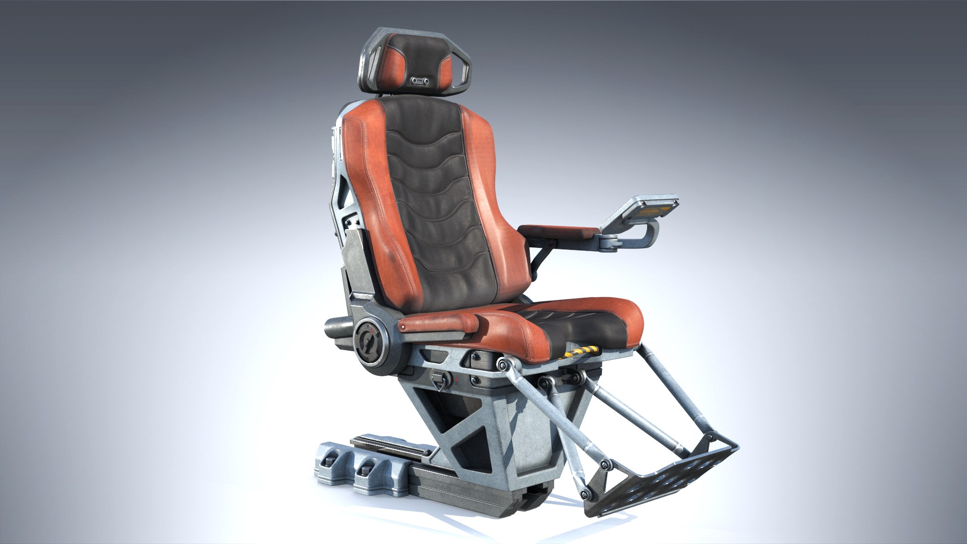 3D Pilot Seat - TurboSquid 1640362