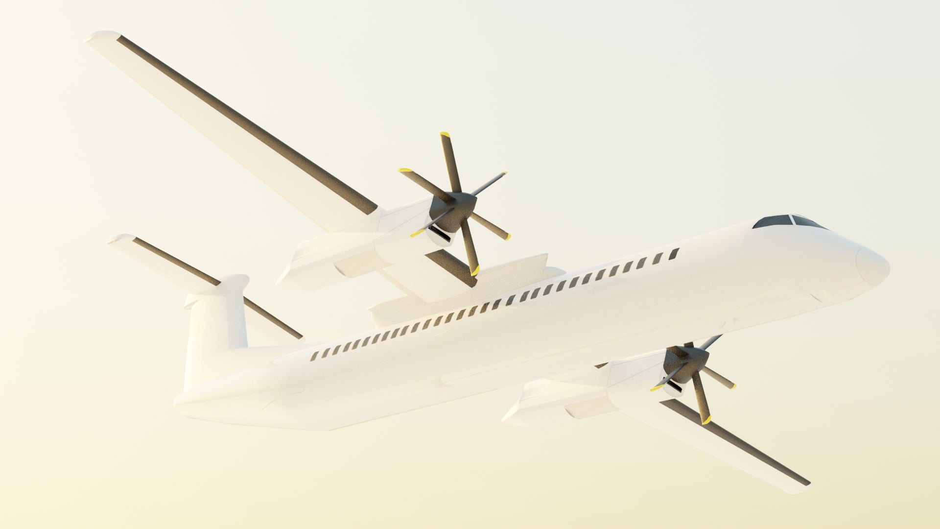 Bombardier Q400 3D - TurboSquid 1669129