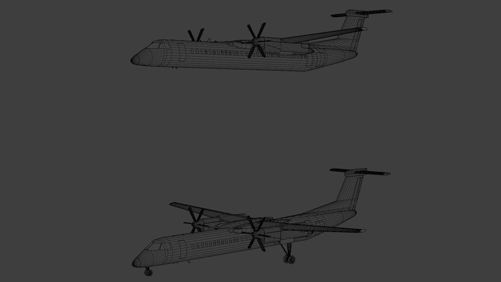 Bombardier Q400 3D - TurboSquid 1669129