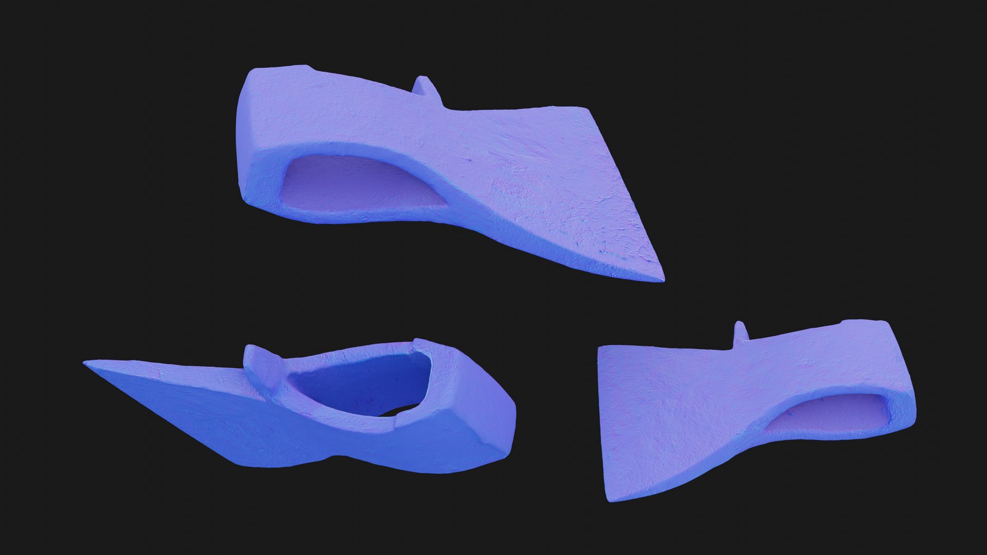 Scanned Blade Of An Old Rusty Axe 3D - TurboSquid 2381593