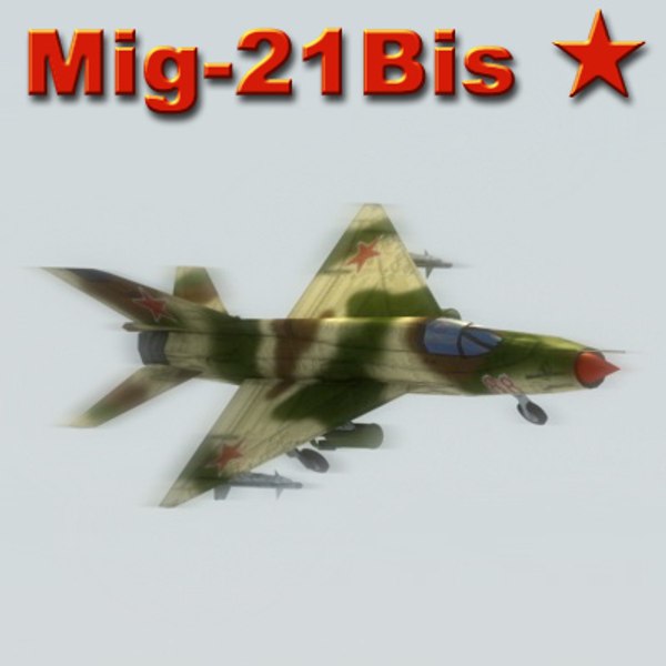 Mig21 Bis 소련 전투기 3D 모델 - TurboSquid 320175
