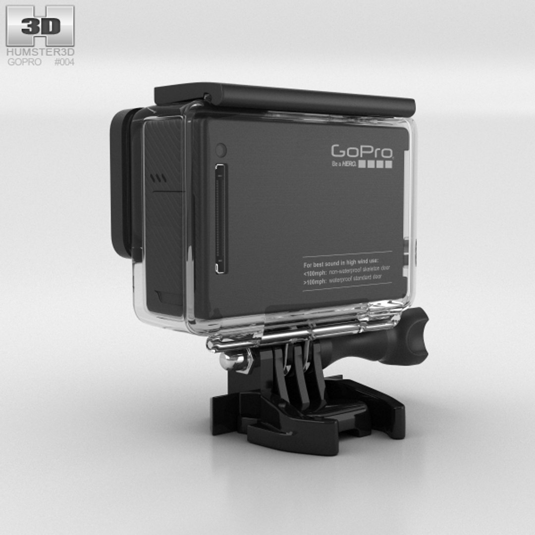 3D gopro hero4 4 model - TurboSquid 1155021