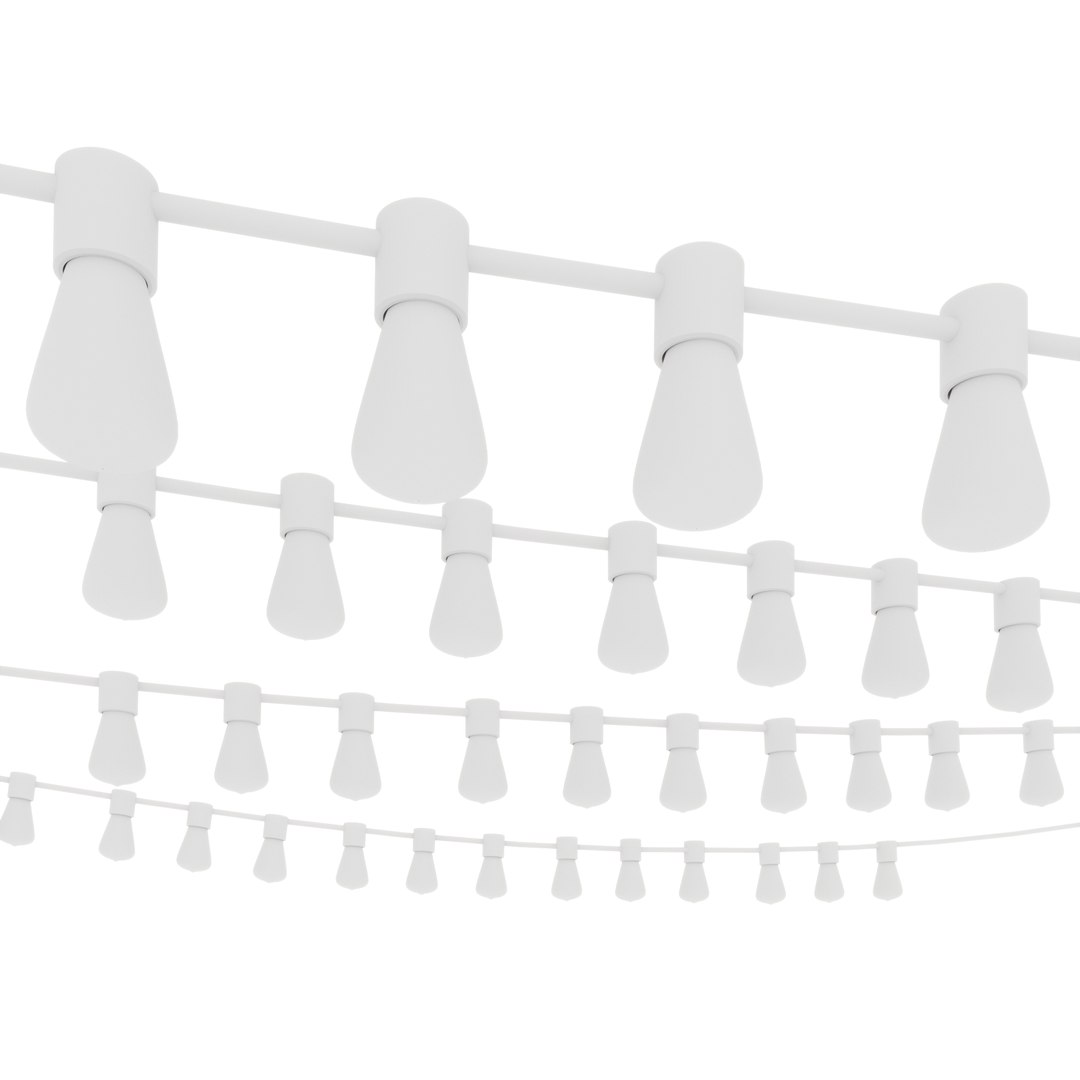 3D String lights - TurboSquid 1993592