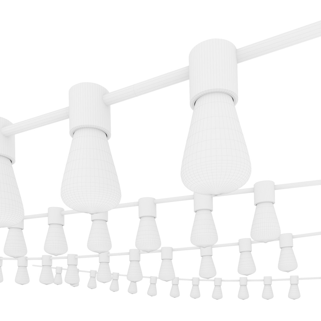 3D String lights - TurboSquid 1993592