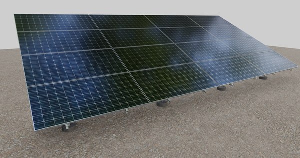 Solar Cell 3D Models for Download | TurboSquid