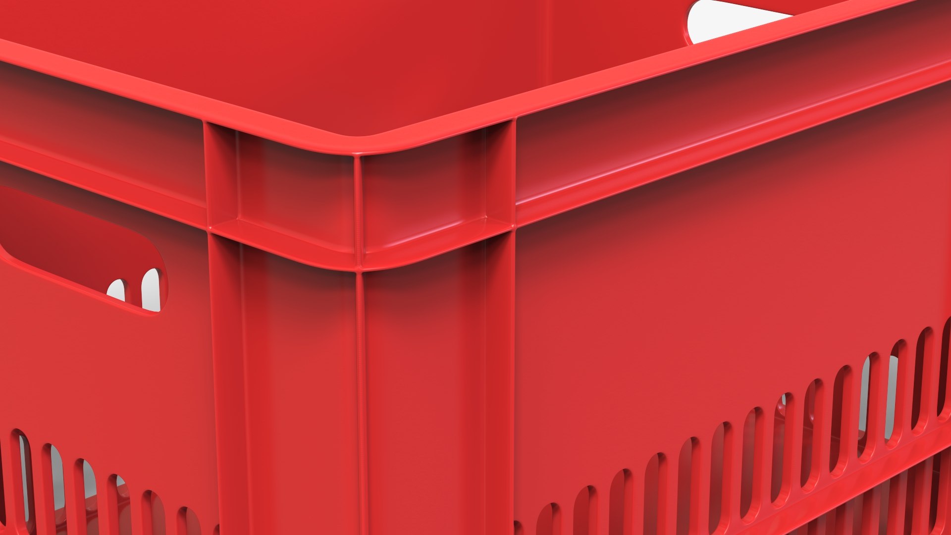 3D Red Crate Model - TurboSquid 1431265