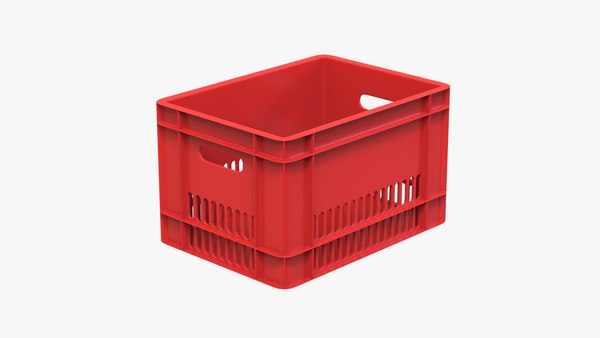 modelo 3d Caja roja - TurboSquid 1431265