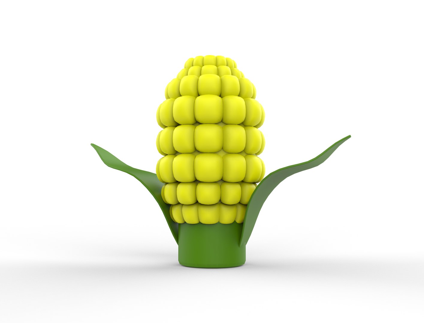 Corn Model Low-poly 3D Model 3D - TurboSquid 2338751