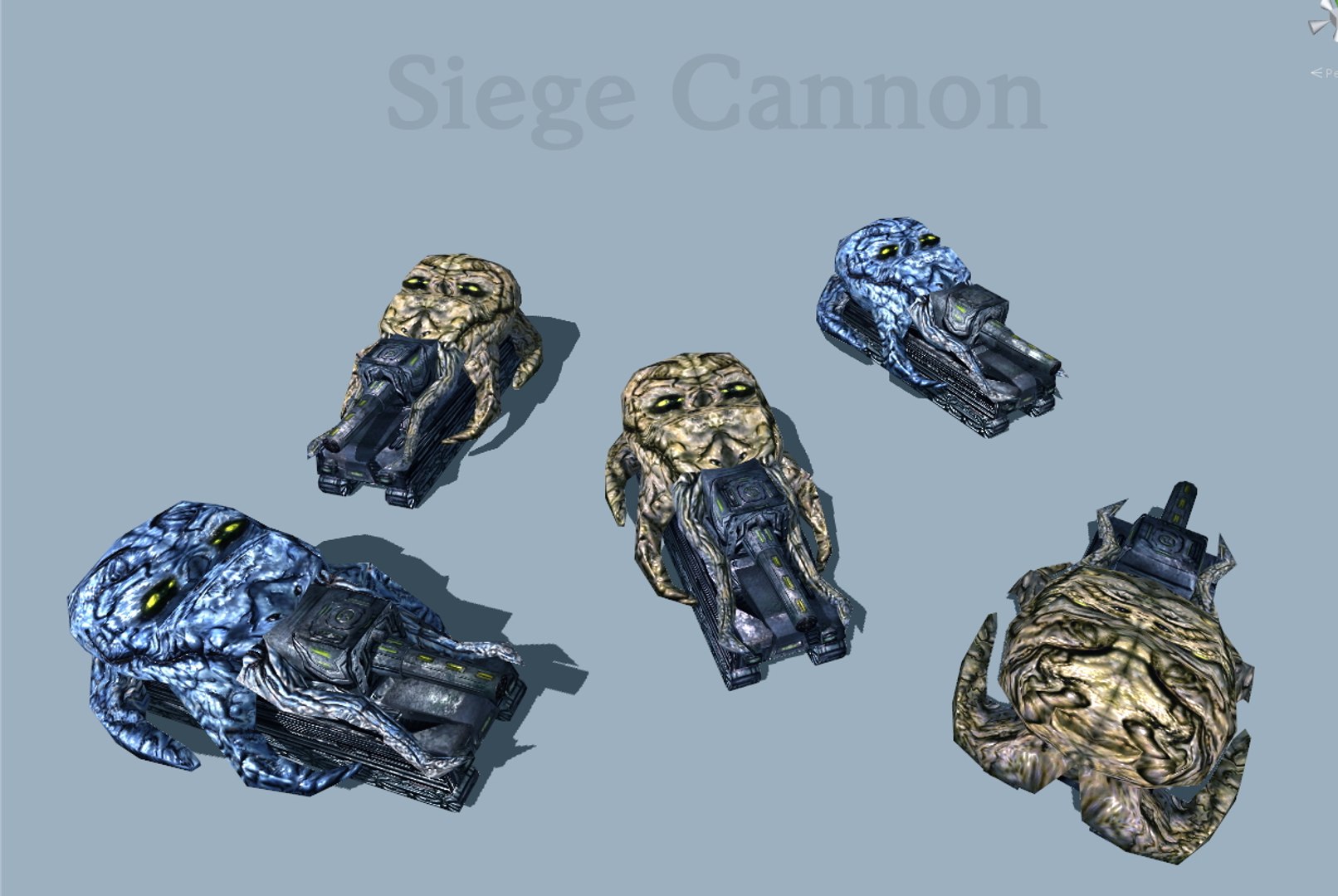 3d Model Mutant Army Rts