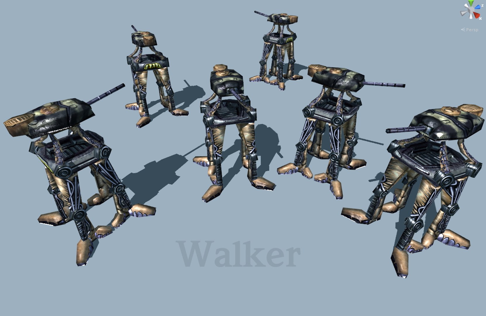 3d Model Mutant Army Rts