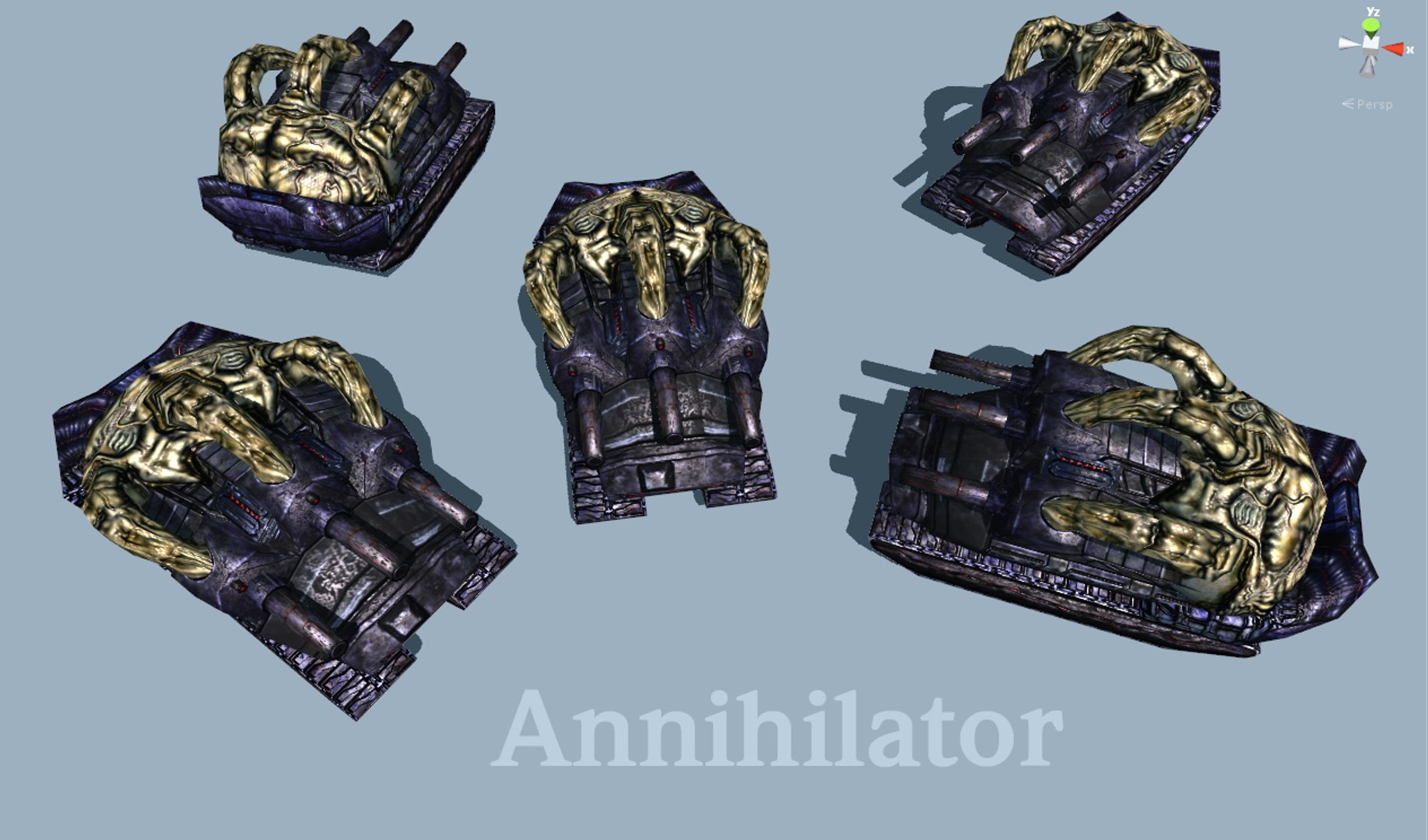 3d Model Mutant Army Rts