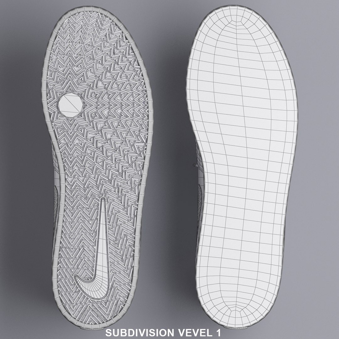 3D Nike Sb Check Canvas Model - TurboSquid 1337839