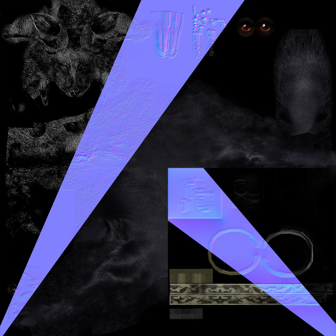 Belgian Malinois Multicam Id 3D Model - TurboSquid 1246329