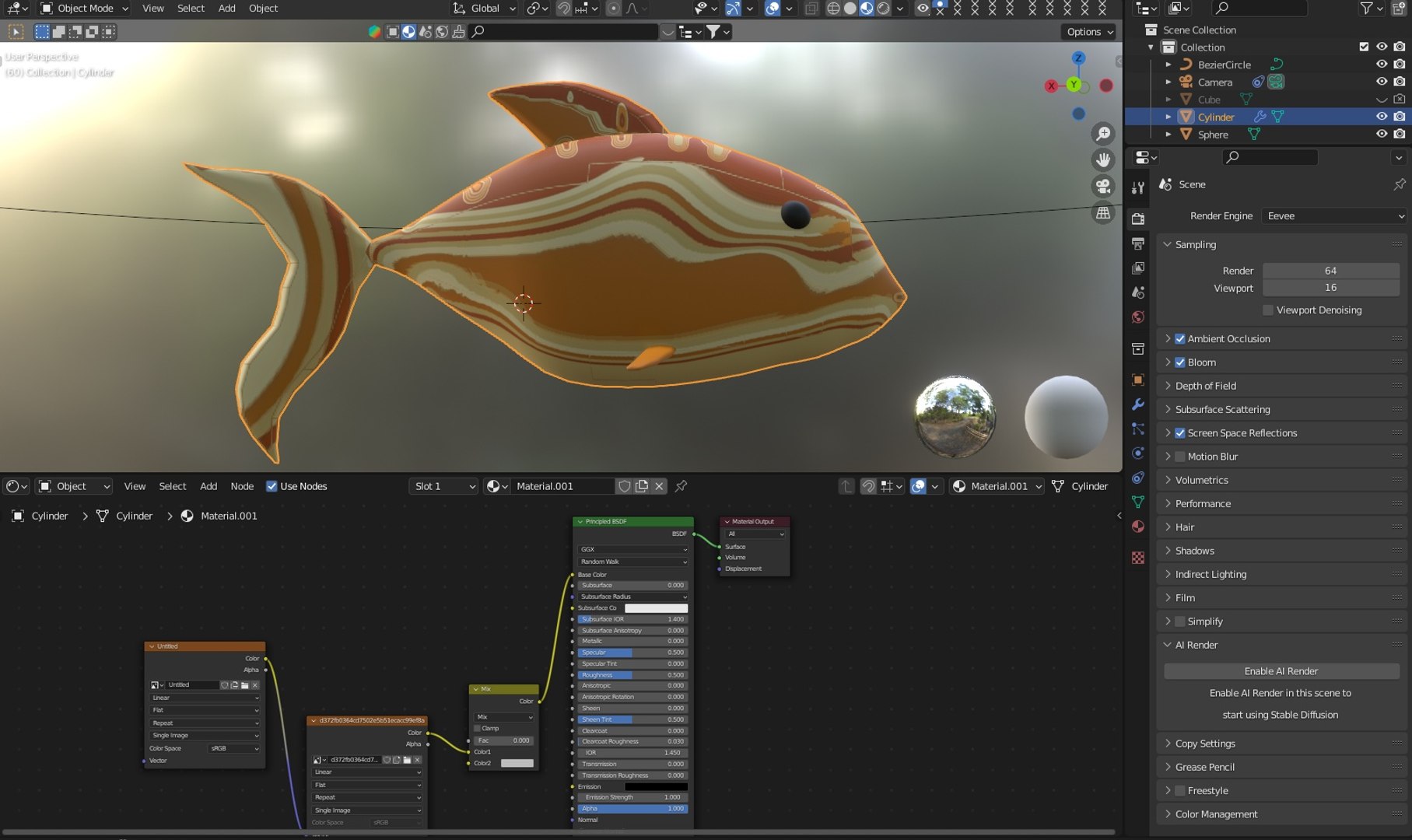 3D Magic Fish Model - TurboSquid 2069750
