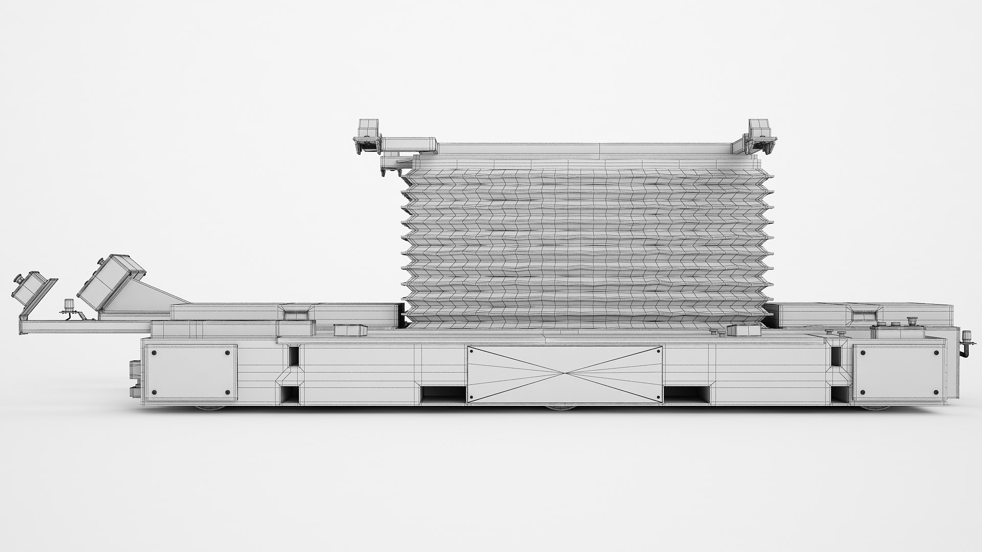 Factory Car Electric Trolley 05 3D Model - TurboSquid 1902815