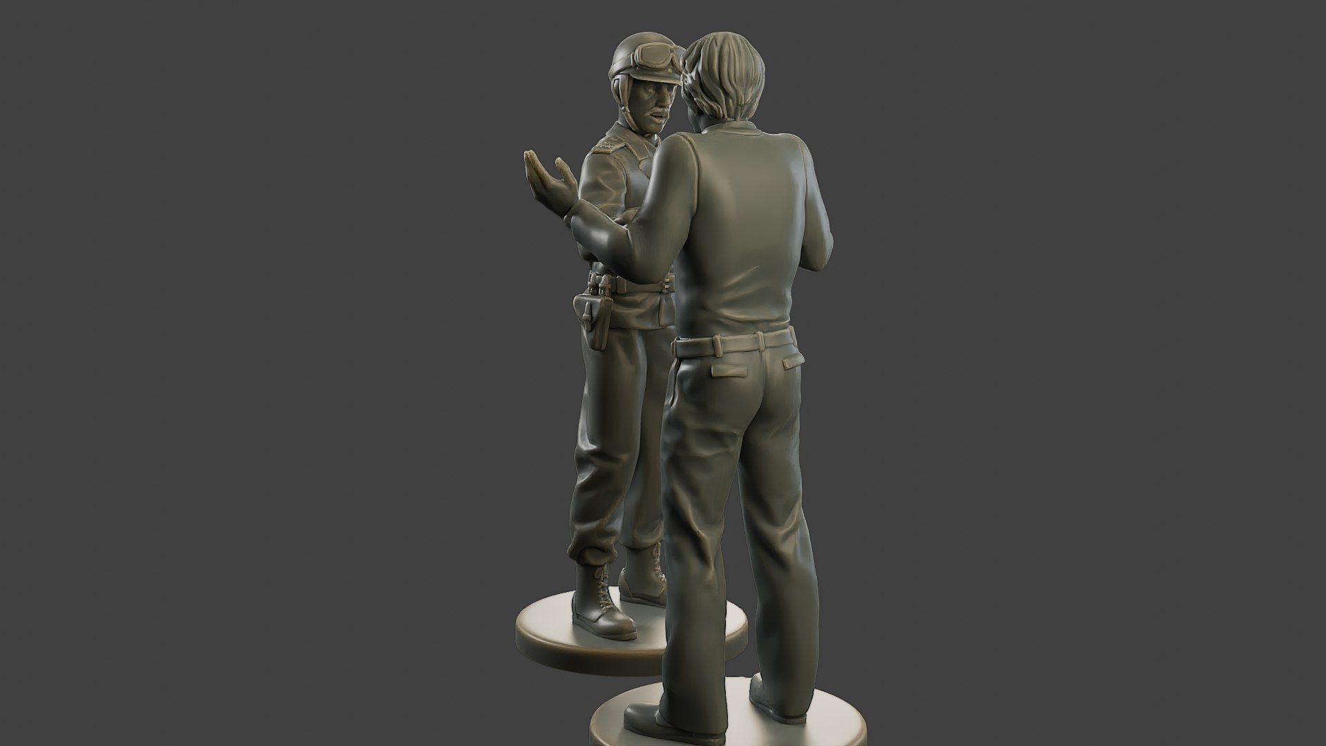 3D CzechSlovak Communist police Motorcycle 004 - TurboSquid 2067577