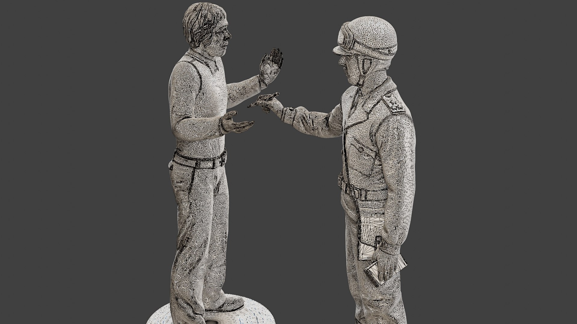 3D CzechSlovak Communist police Motorcycle 004 - TurboSquid 2067577