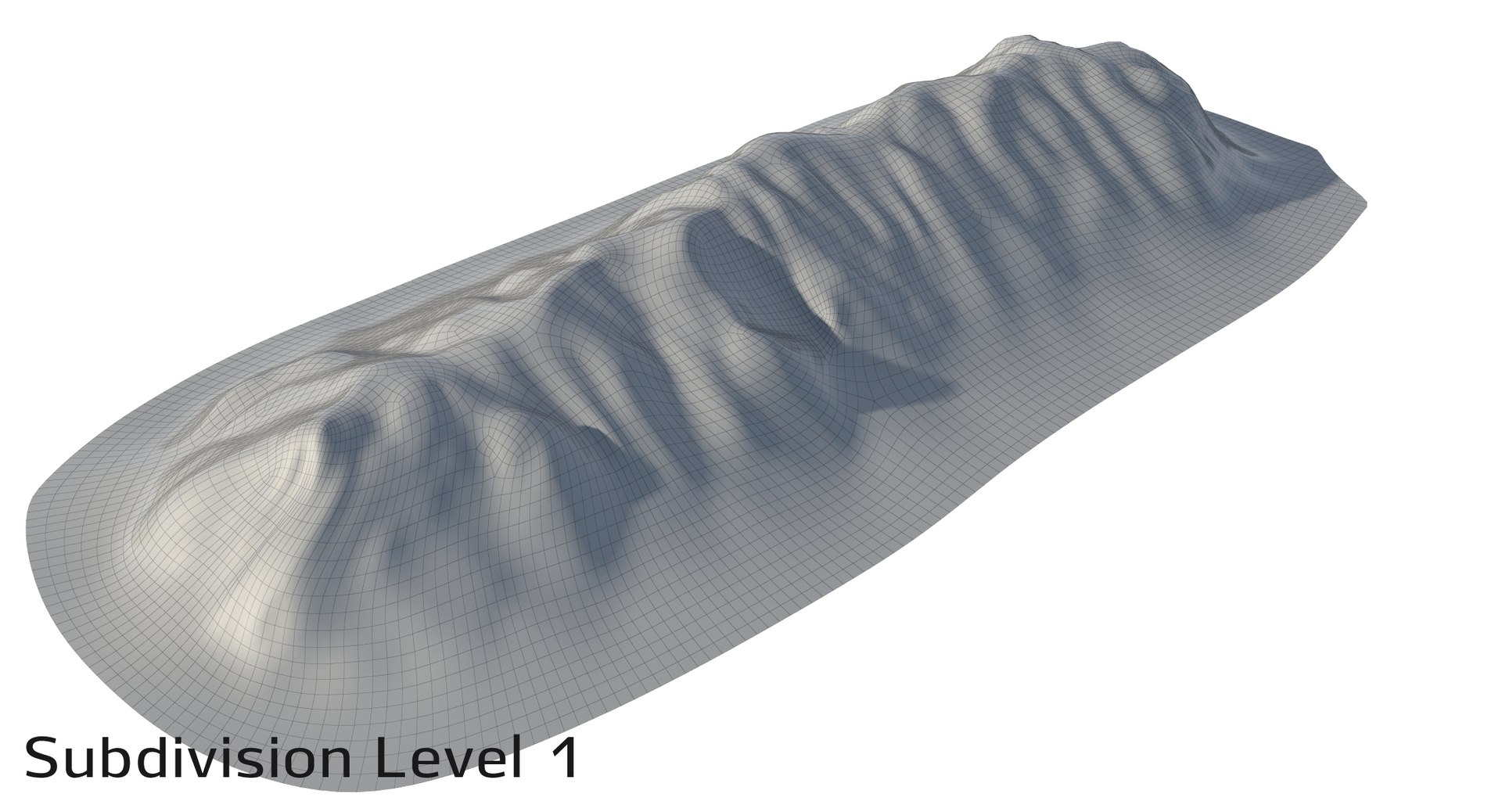 Mountain Ridge 3D Model - TurboSquid 1252742