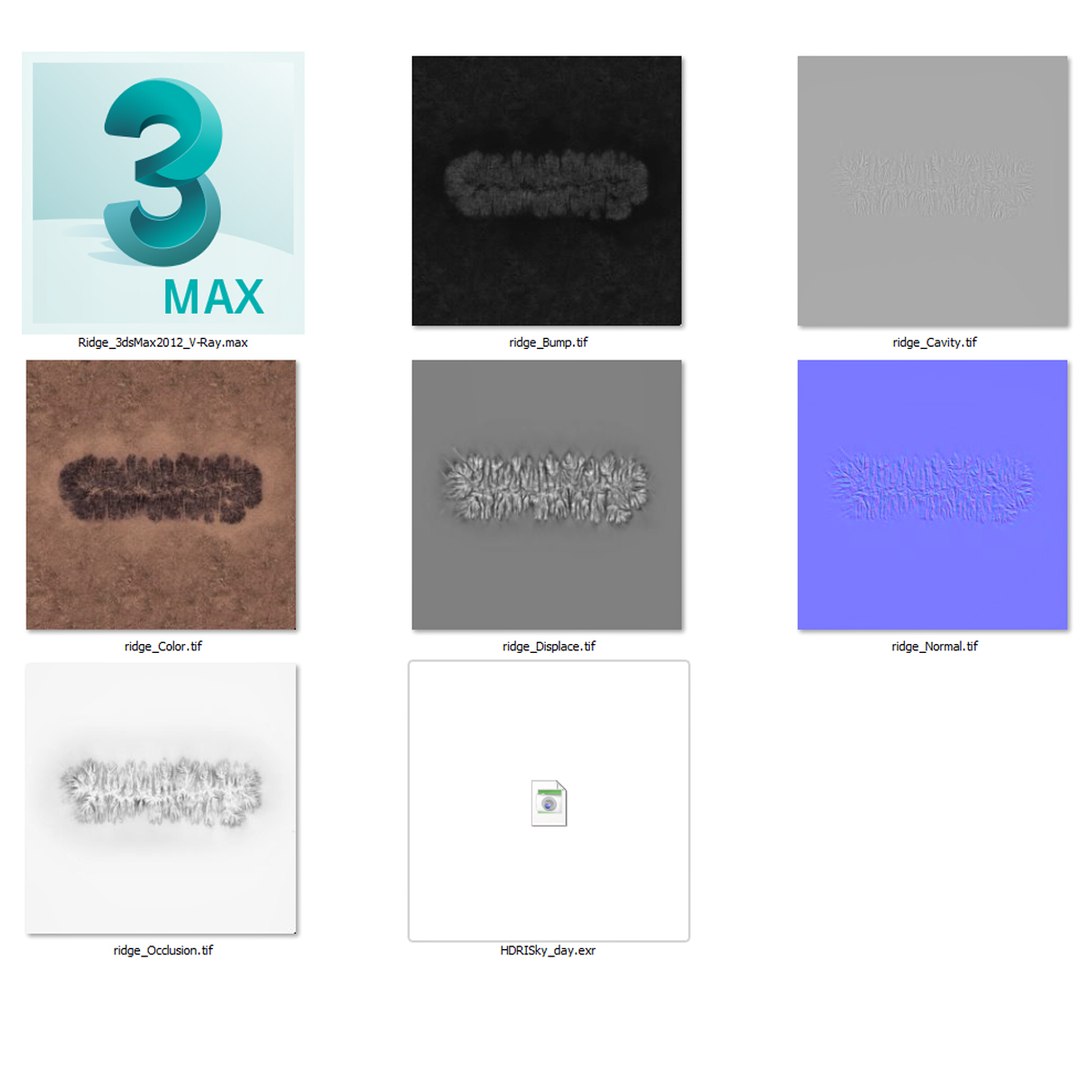 Mountain Ridge 3D Model - TurboSquid 1252742