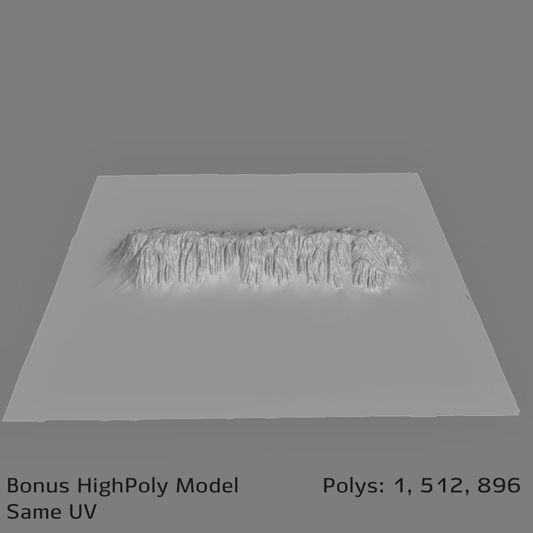 Mountain Ridge 3D Model - TurboSquid 1252742