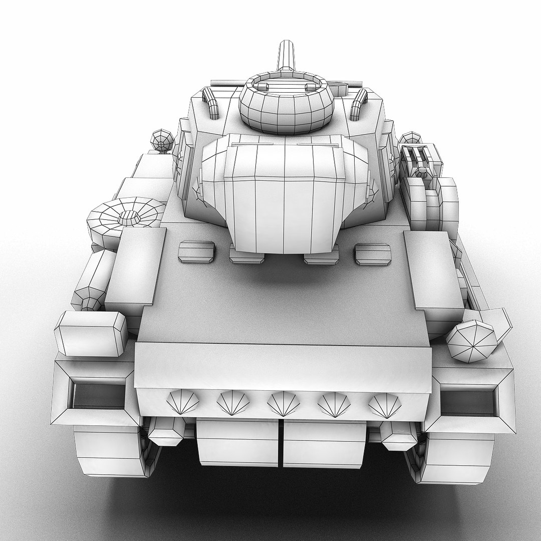 Cartoon Panzer Iii 3D - TurboSquid 1215276