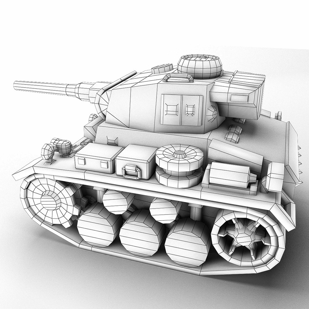 Cartoon Panzer Iii 3D - TurboSquid 1215276