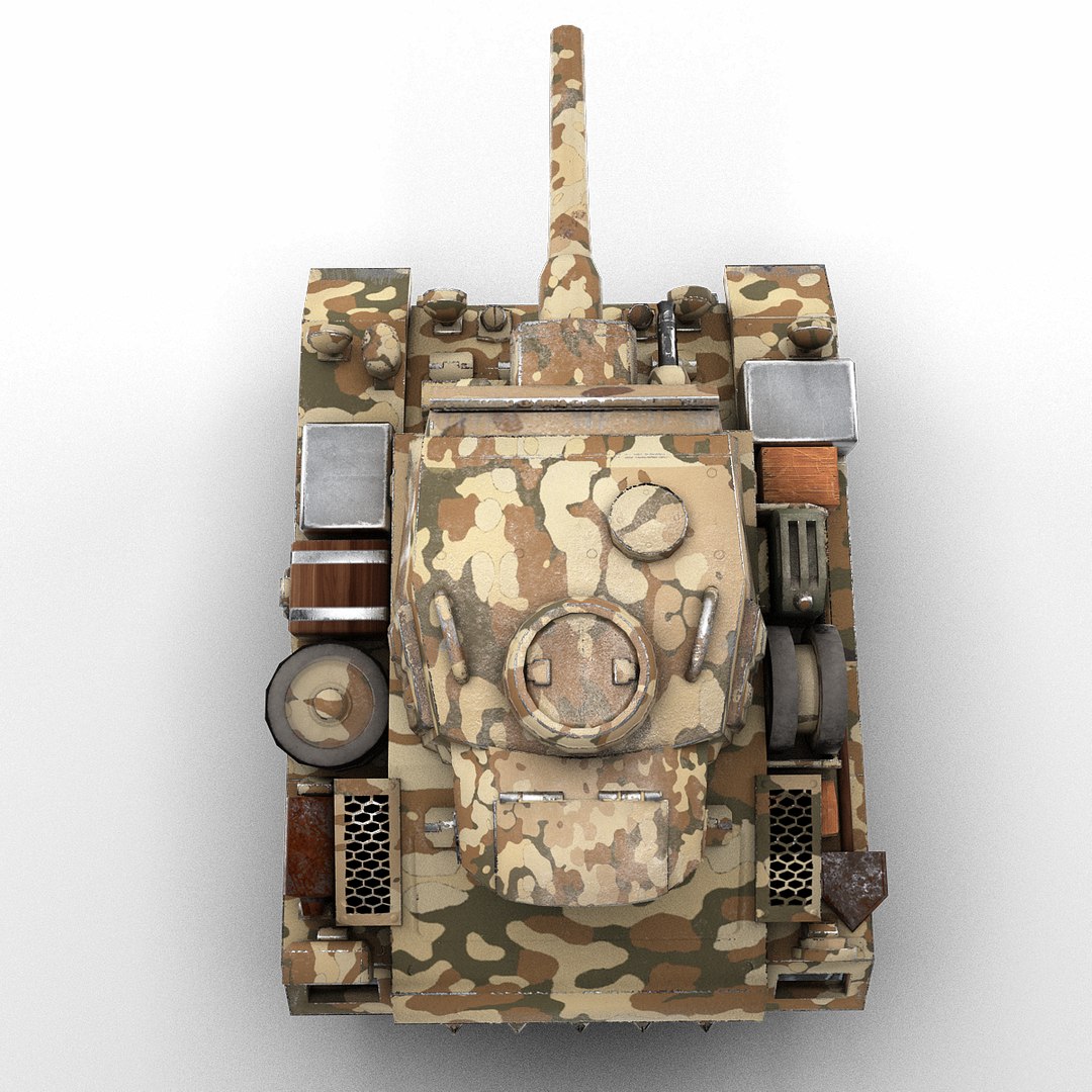 Cartoon Panzer Iii 3D - TurboSquid 1215276