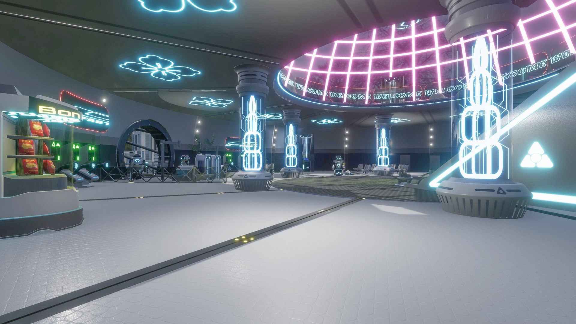 FUTURISTIC SCI-FI TERMINAL BUILDING 3D - TurboSquid 1735426