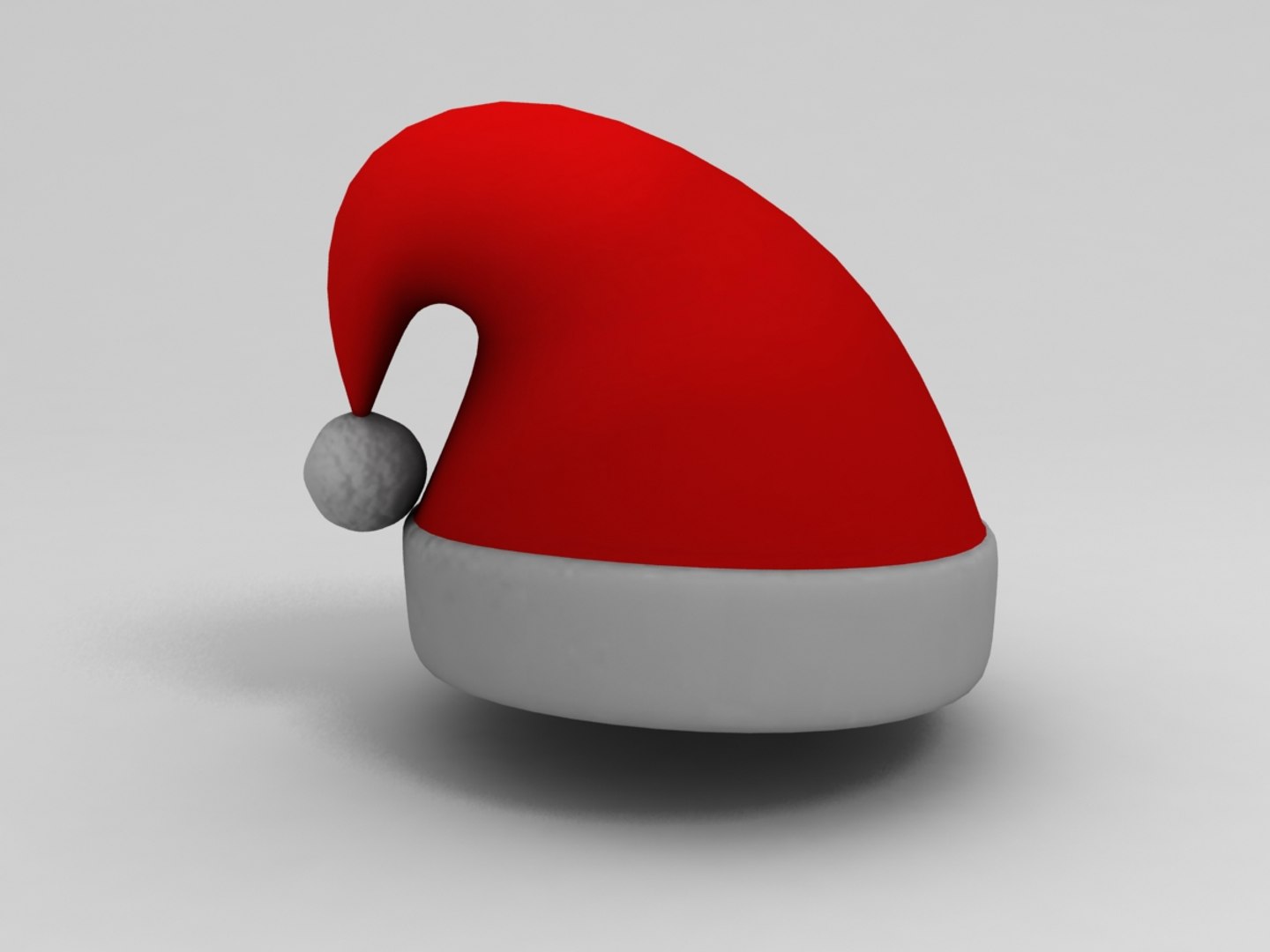 3D Model Santa Hat - TurboSquid 1245468
