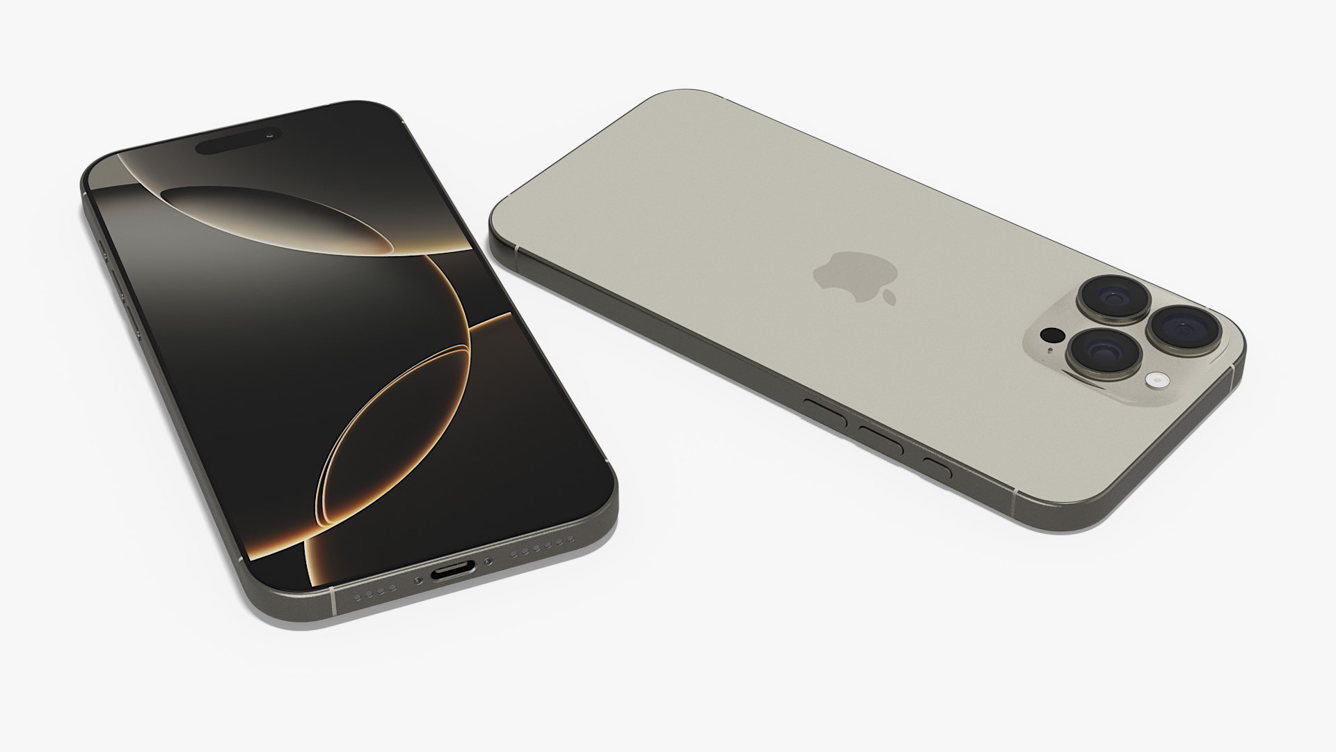 Apple IPhone 16 Pro Max Natural Titanium 3D Model - TurboSquid 2307840