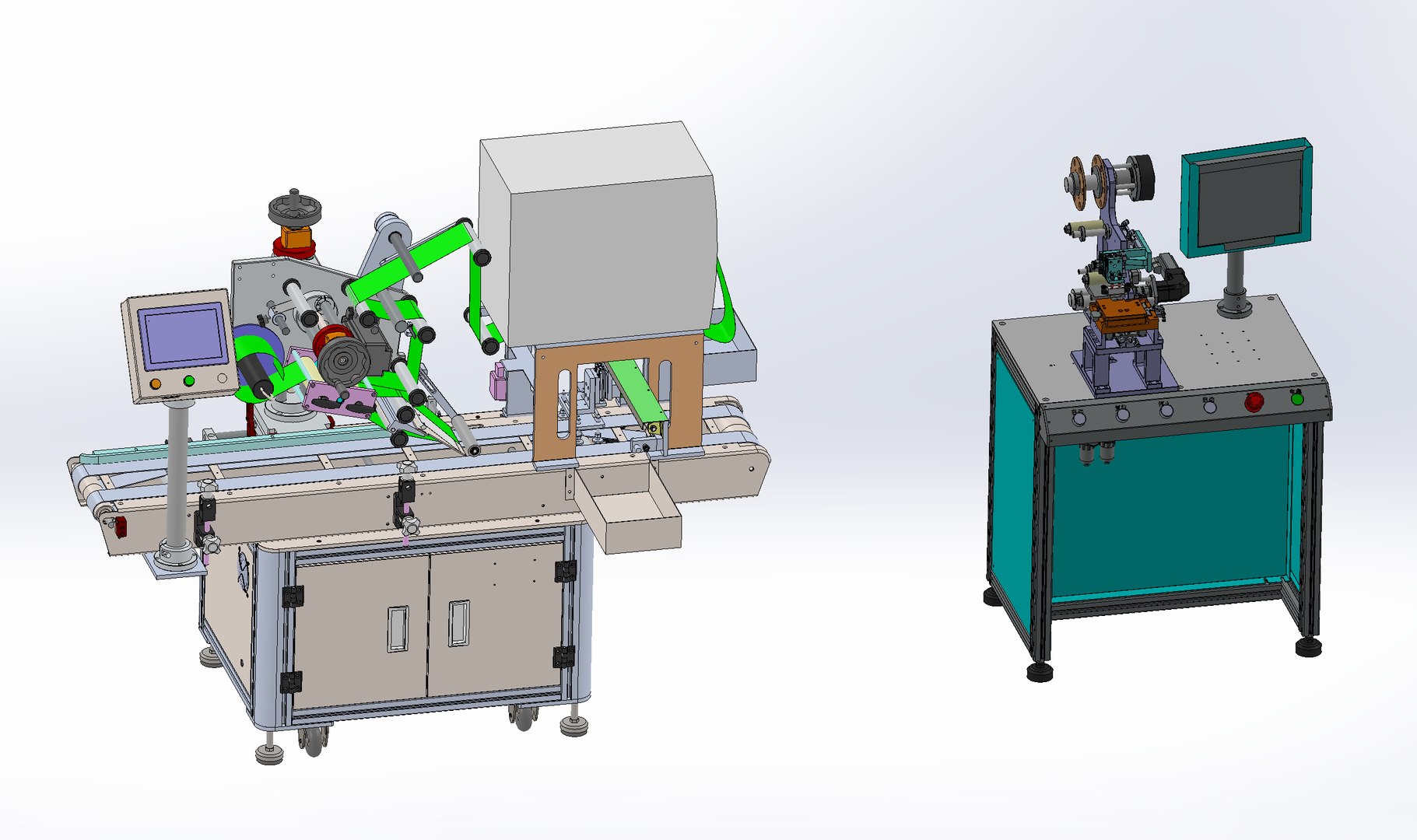 3D Assembly Laminating Machines Model - TurboSquid 1605834