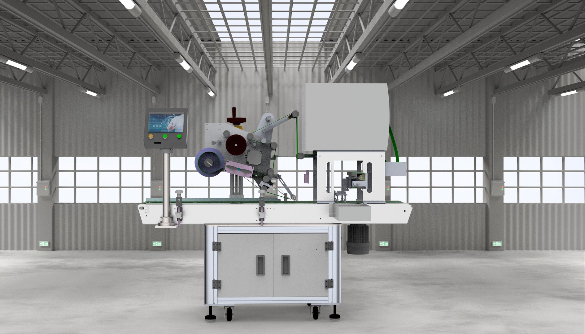 3D Assembly Laminating Machines Model - TurboSquid 1605834