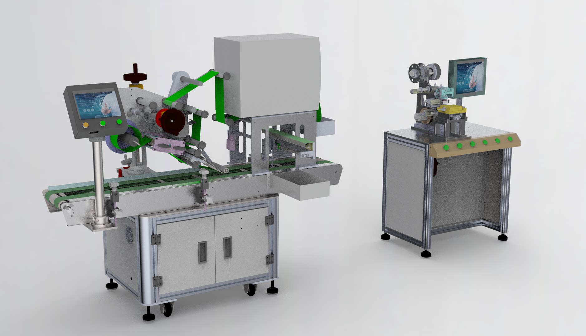 3D Assembly Laminating Machines Model - TurboSquid 1605834