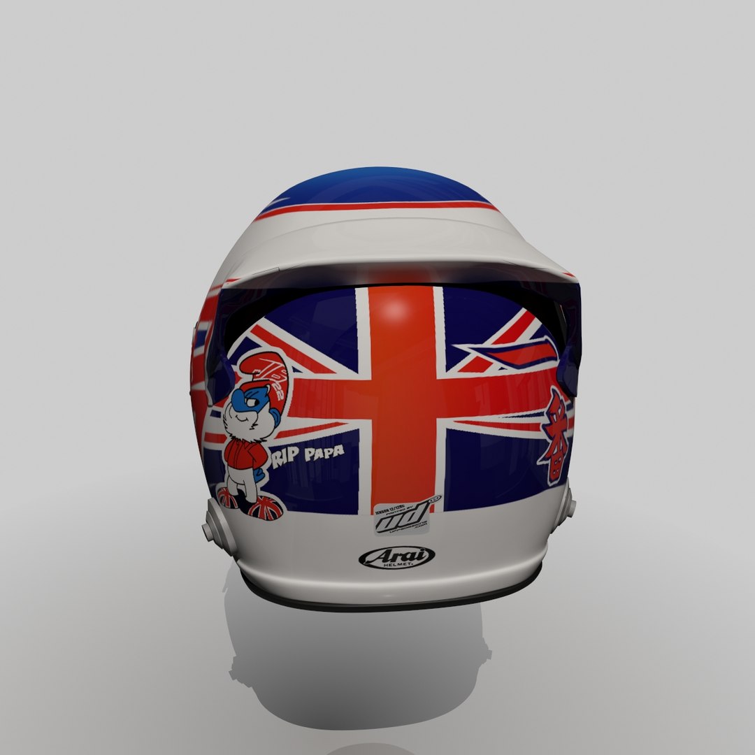 Formula 1 Jenson Buttons 3d Model