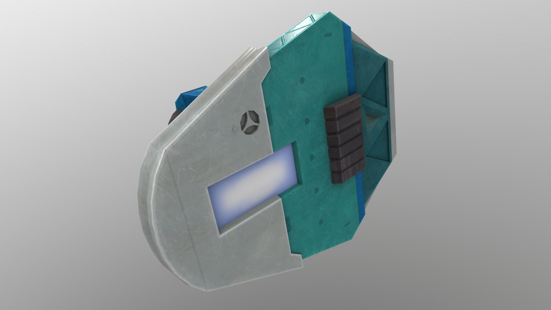 3D Model Sikousei Shield Level 1 - TurboSquid 2185673