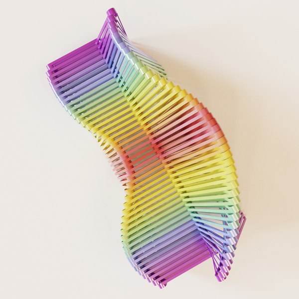 3d parametric color bench