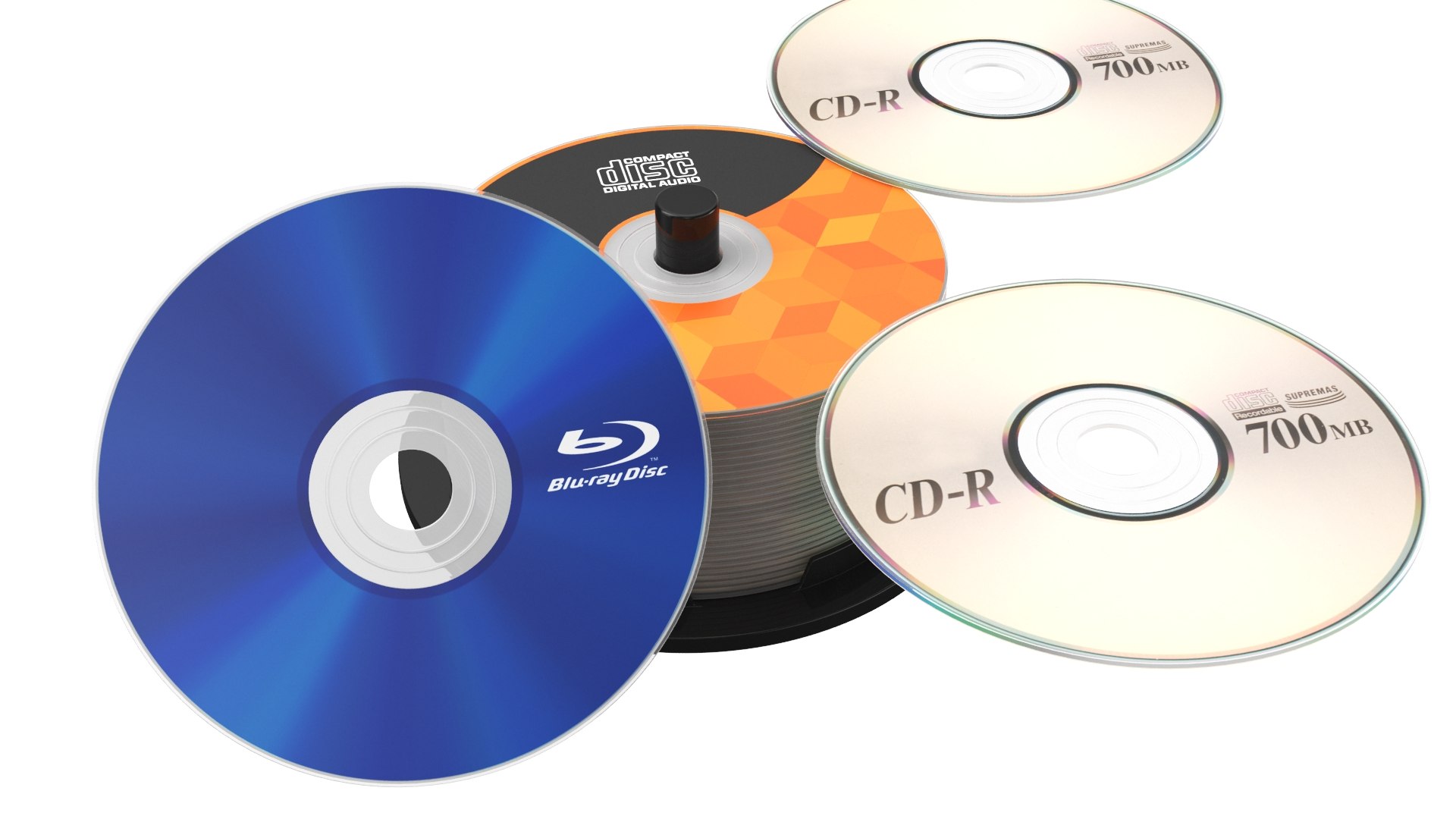 3D Model CD Plastic Cake Case - TurboSquid 1853282