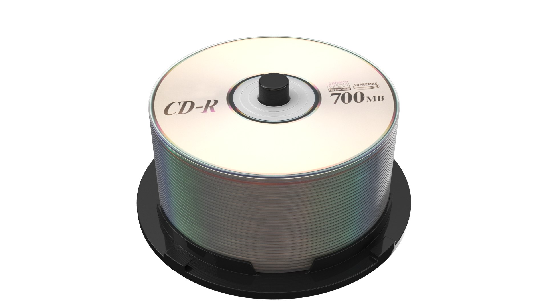 3D Model CD Plastic Cake Case - TurboSquid 1853282