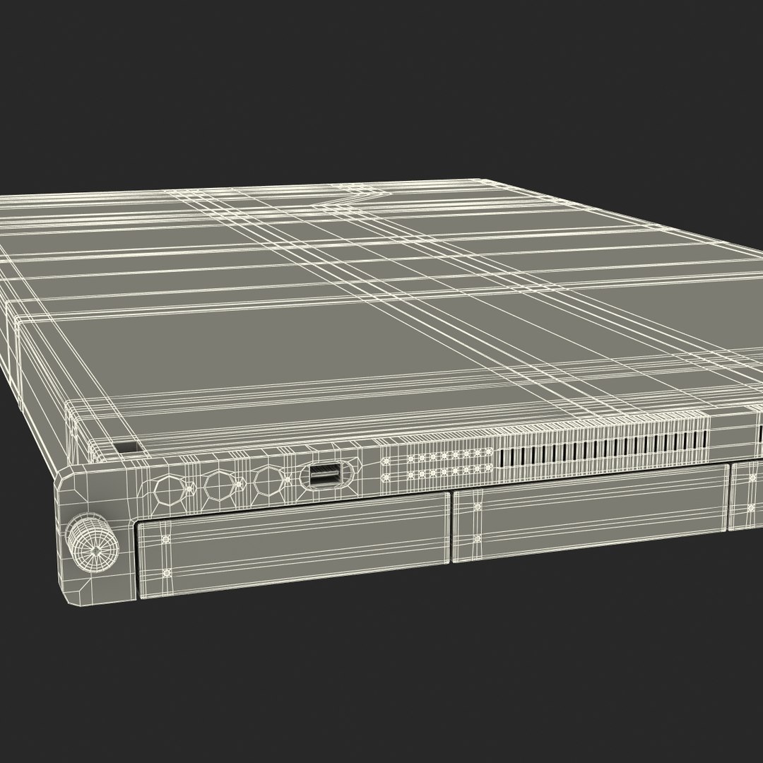 Apple Xserve 3d Model