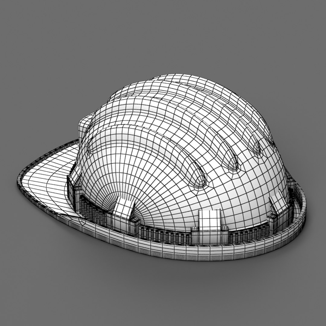Hat Safety Safe 3d Max